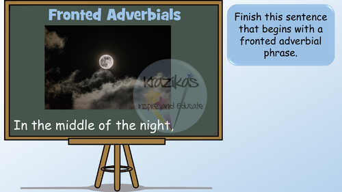 Fronted Adverbials | Teaching Resources