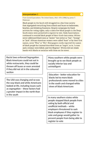 Segregation in the 1950s | Teaching Resources