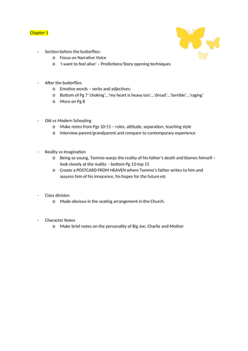 "Private Peaceful" Complete Unit | Teaching Resources