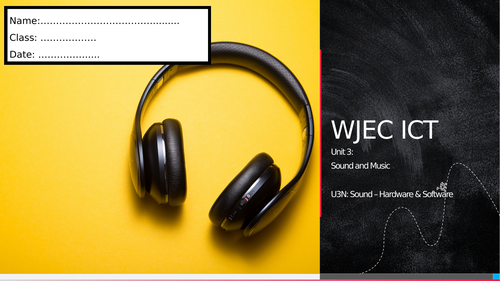 WJEC ICT Unit 3 - Multimedia Bundle | Teaching Resources WJEC ICT Unit 3 - Multimedia Bundle | Teaching Resources