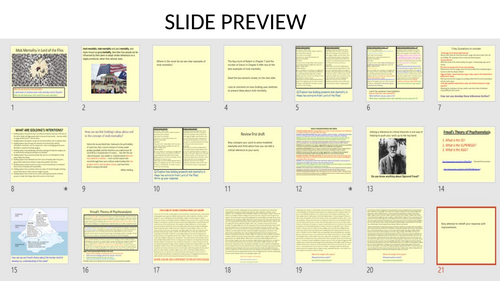 Lord of the Flies Mob Mentality | Teaching Resources