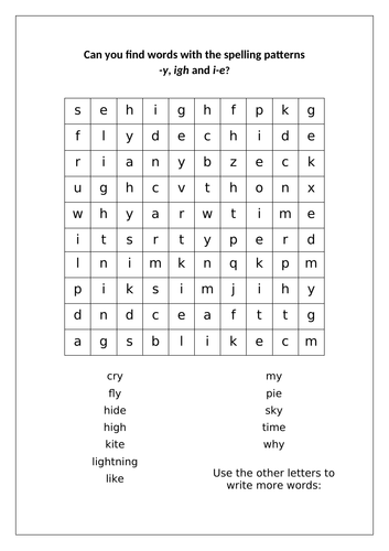 Year 1 phonics puzzles long vowel phoneme wordsearch bundle set 5 – 6 ...