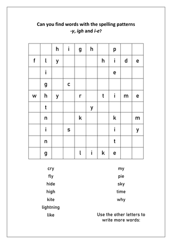 Year 1 phonics puzzles long vowel phoneme wordsearch bundle set 5 – 6 ...