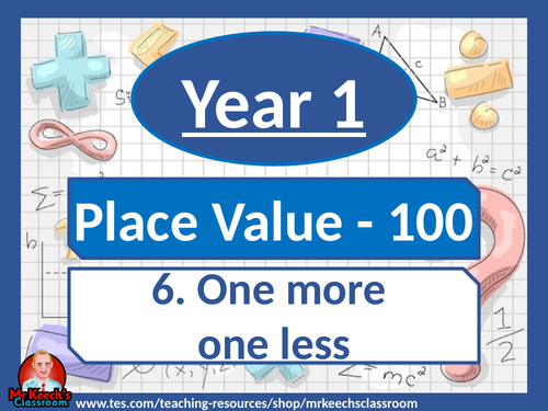 Year 1 – Place Value within 100 - One more one less - White Rose Maths ...