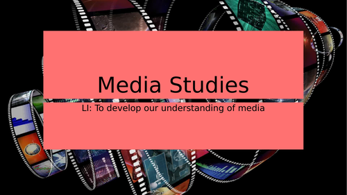 Camera angles and shots: media | Teaching Resources