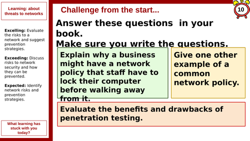 Network Security - GCSE Computer Science OCR | Teaching Resources Network Security - GCSE Computer Science OCR | Teaching Resources