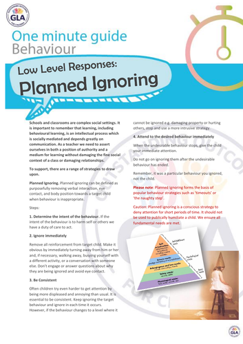 One Minute Guides | Teaching Resources