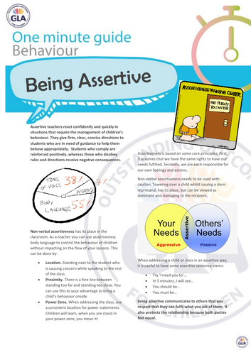 One Minute Guides | Teaching Resources