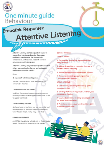 One Minute Guides | Teaching Resources