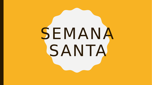 Semana santa (spanish easter) | Teaching Resources