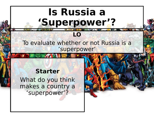 Is Russia a Superpower? | Teaching Resources