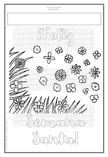 Semana Santa Easter in Spanish Y7 | Teaching Resources