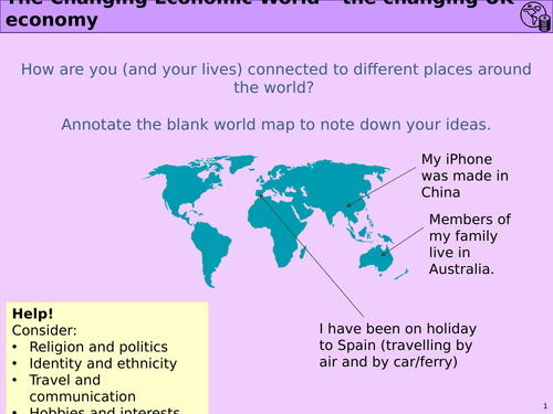 The Changing UK Economy (GCSE AQA Unit 2 Section B Changing Economic ...