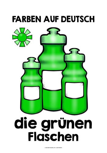 GERMAN COLORS FLASHCARDS POSTERS FREEBIE #2 | Teaching Resources