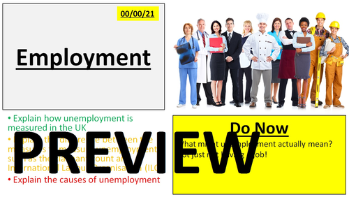 2.1.3 Employment and unemployment - Theme 2 Edexcel A Level Economics ...