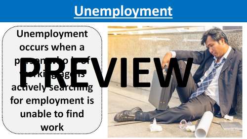 2.1.3 Employment and unemployment - Theme 2 Edexcel A Level Economics ...