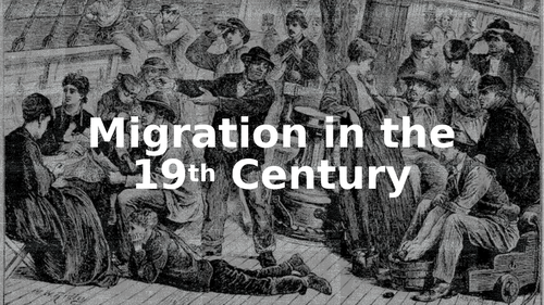 AQA 9-1 c.19th Migration To Britain (L31) | Teaching Resources