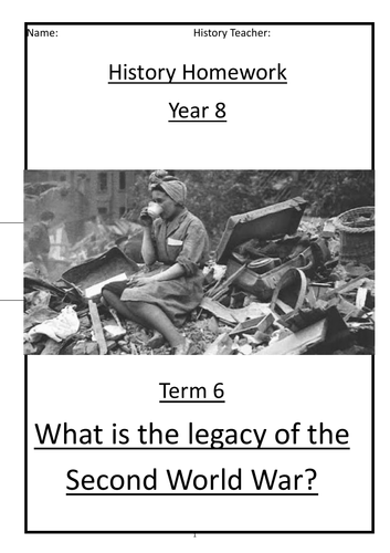Legacy and Road to WW2 | Teaching Resources
