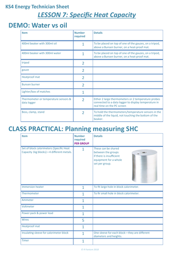 NEW AQA Specific Heat Capacity KS4 GCSE Physics Lesson (Energy topic ...