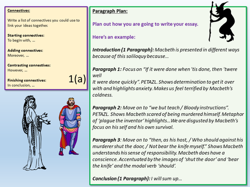 Macbeth Edexcel Assessment | Teaching Resources