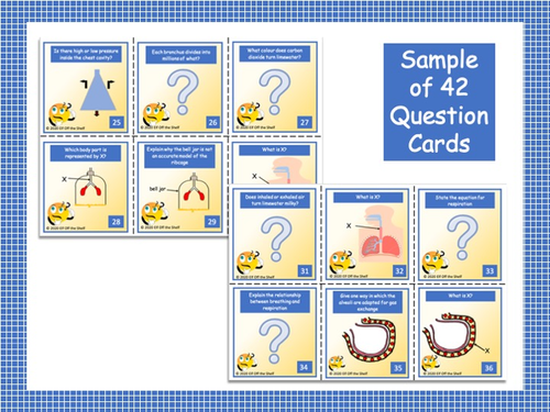 Breathing and the Respiratory System 42 Question Board Game KS3 ...