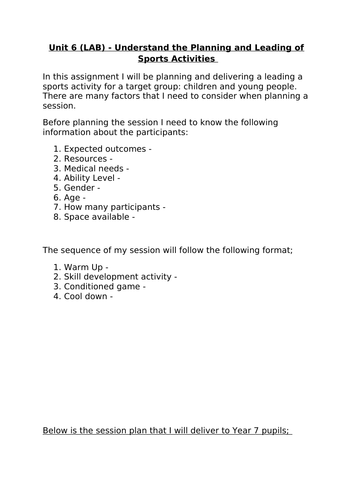 Unit 6 - Learning Aim B | Teaching Resources