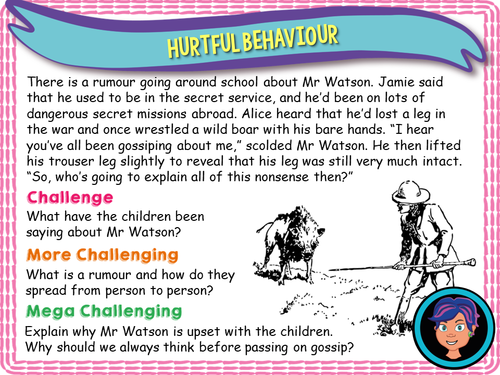 Hurtful Behaviour | Teaching Resources