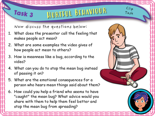 Hurtful Behaviour | Teaching Resources