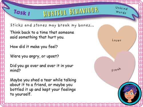 Hurtful Behaviour | Teaching Resources