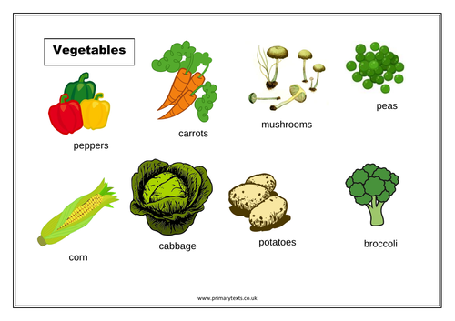 EAL Newcomer Activity Pack: Vegetables | Teaching Resources
