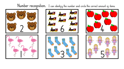 25 Number recognition Resources and worksheets | Teaching Resources