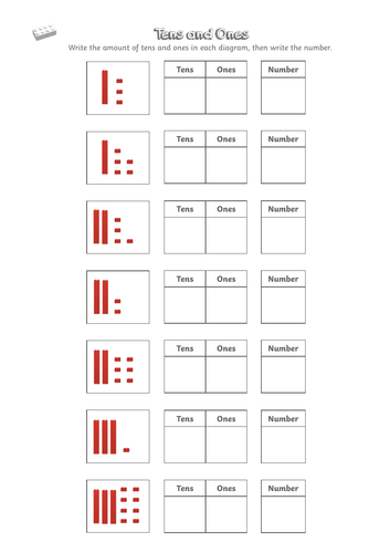 Y1 Place Value - Tens and Ones - Year 1 | Teaching Resources