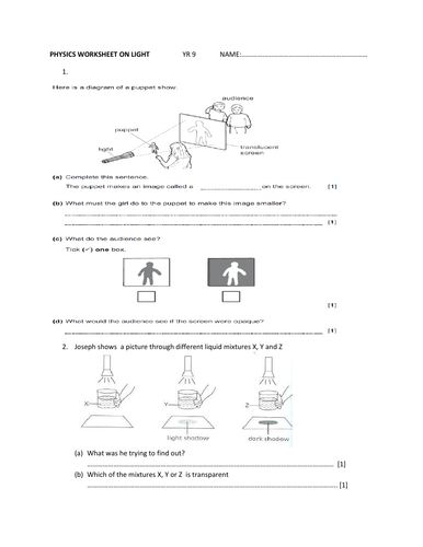 Wave and Light | Teaching Resources