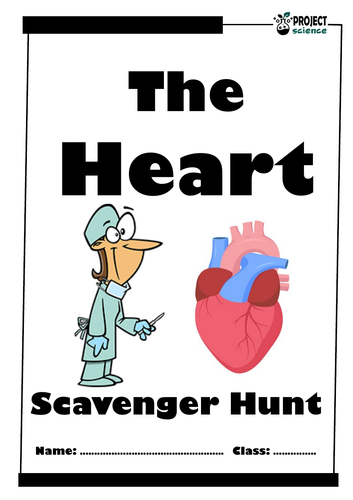 The Heart Scavenger Hunt - Distance Learning | Teaching Resources