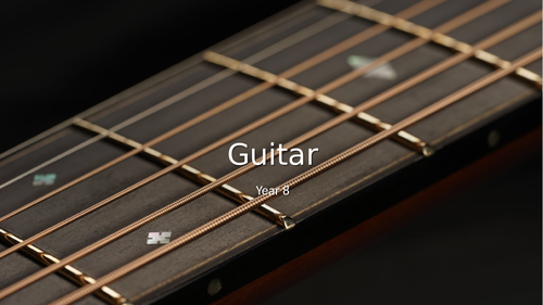 Classical Guitar Scheme of Work | Teaching Resources