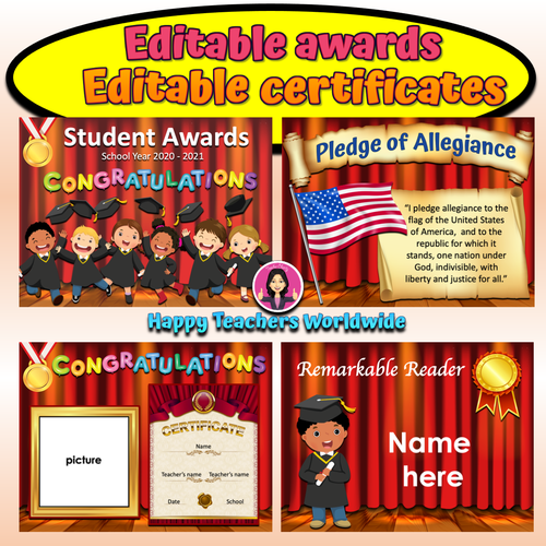 Kindergarten Graduation Ceremony Powerpoint Slideshow | Teaching Resources
