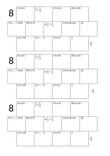 Building Block Starter printable Worksheet - Foundation | Teaching ...