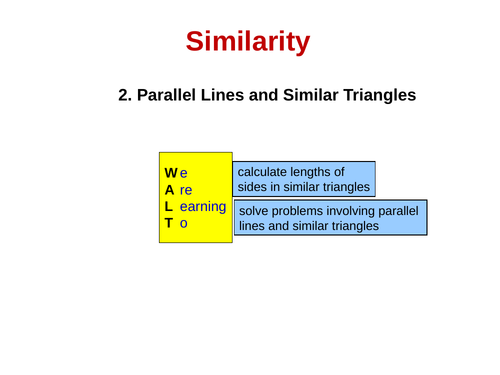 Similarity | Teaching Resources