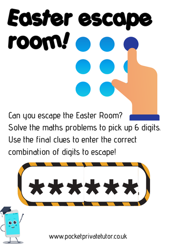 Year 5 Easter Escape Room Puzzle | Teaching Resources