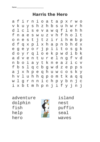 Harris the Hero Literacy Resources | Teaching Resources
