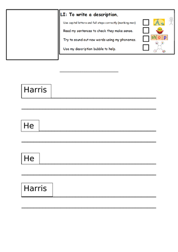 Harris the Hero Literacy Resources | Teaching Resources