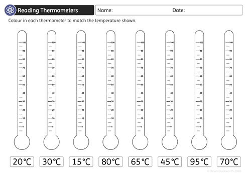 Reading Thermometers | Teaching Resources