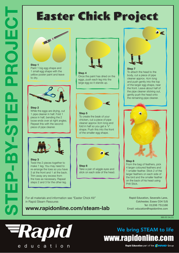 Easter Chick Project | Teaching Resources
