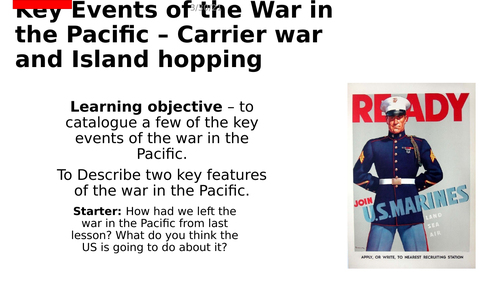 Carrier Battles and Island Hopping - Pacific theatre of the Second ...