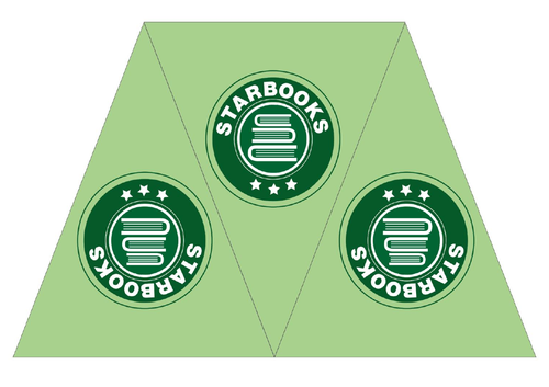 Starbooks Cafe book tasting session- Menu, slide, bunting and placemat ...