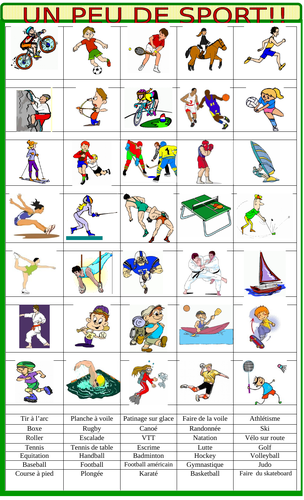 Les sports / sport | Teaching Resources