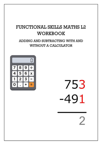New Functional Skills Maths - L2 Addition and Subtraction Workbook ...