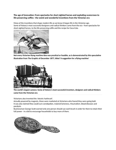 The age of innovation - inventions of the industrial revolution ...