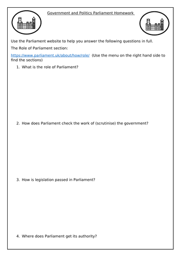 UK Politics Bundle Edexcel Democracy | Teaching Resources