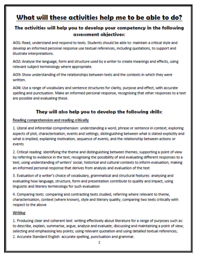 The British - Benjamin Zephaniah - Comprehension Activities Booklet ...